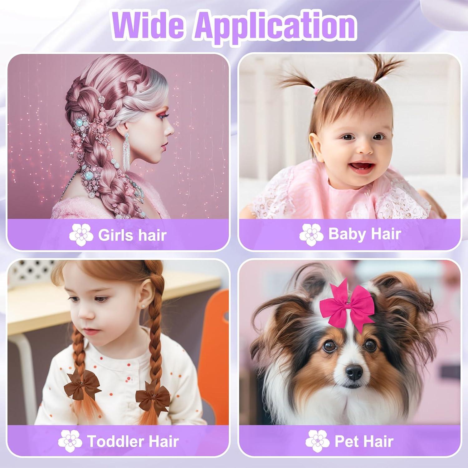 Subblaga 2068-Part Elastic Hair Strap Set - 2000 Mini Colorful Hair ...