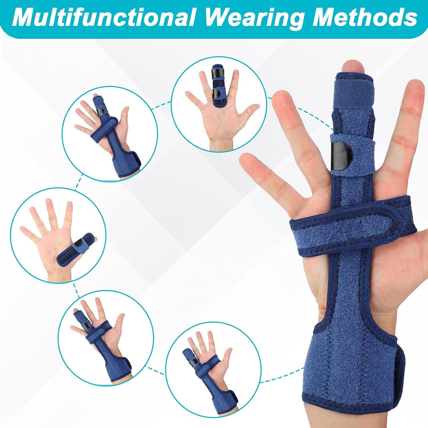 Adjustable Finger Rail Orthosis for Pain Relief | Improve Tenosynovitis ...