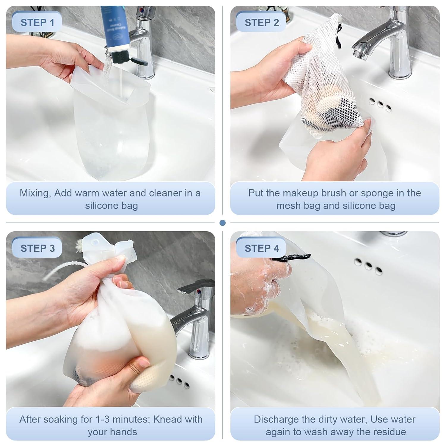 makeup blender sponge cleaner