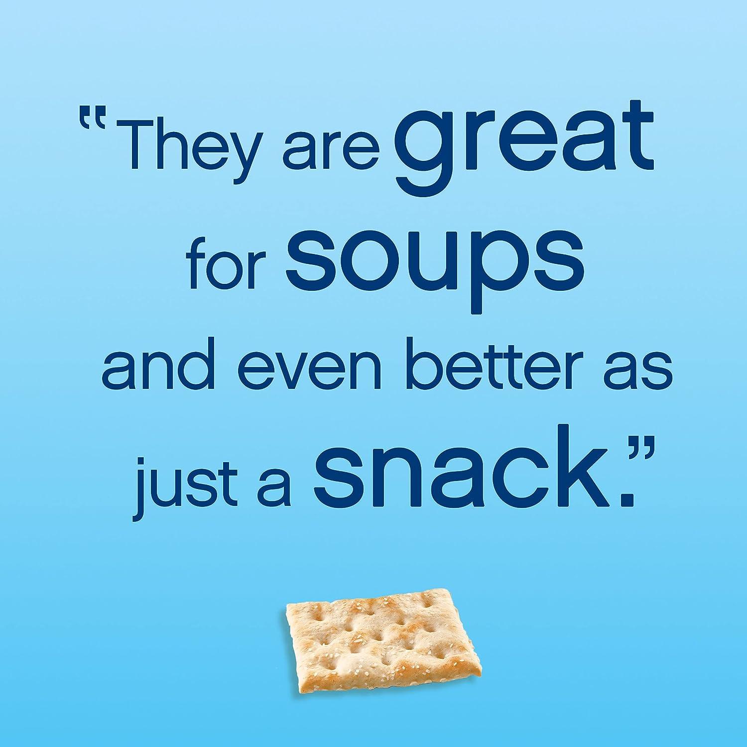 Premium Saltine Crackers Family Size 3 Boxes, 6 Count - Pack of 3 | Buy ...