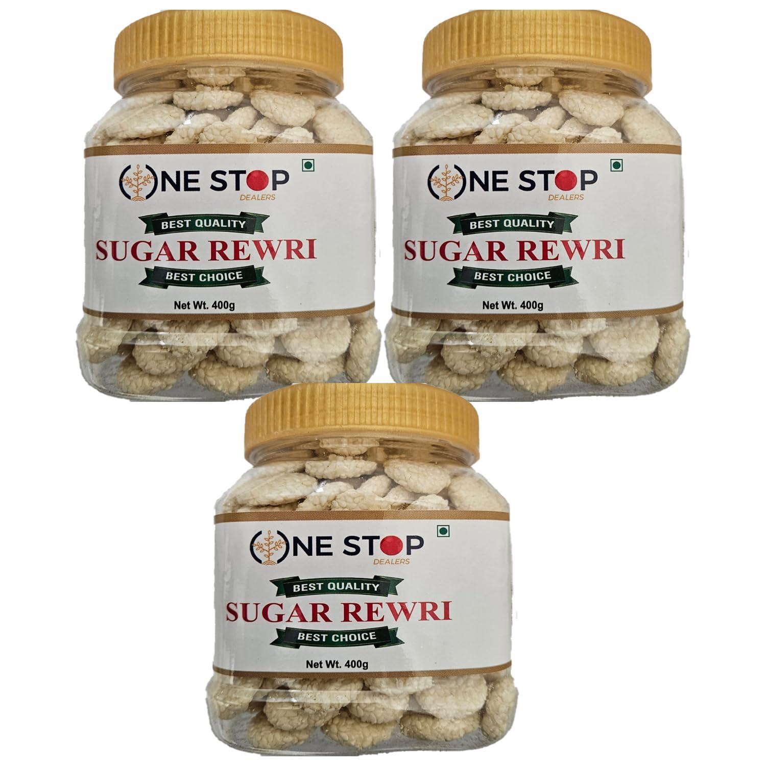 One Stop Dealers Sugar Rewri (400 Gram) - Traditional Indian Sweet ...