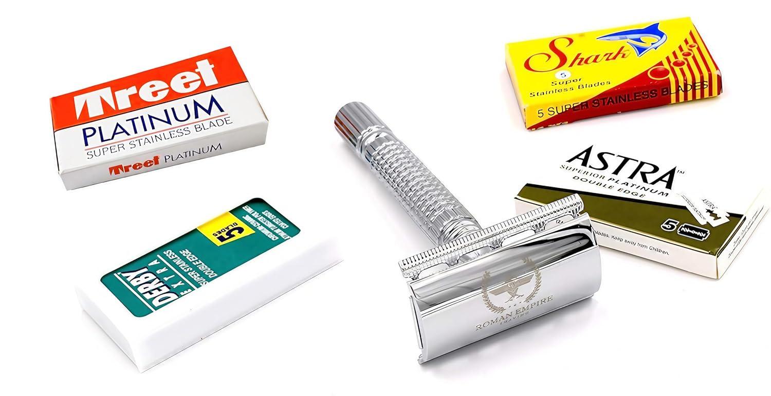 Roman Empire Shaving Razor Hobel Augustus - Elegant Safety Razor Set ...