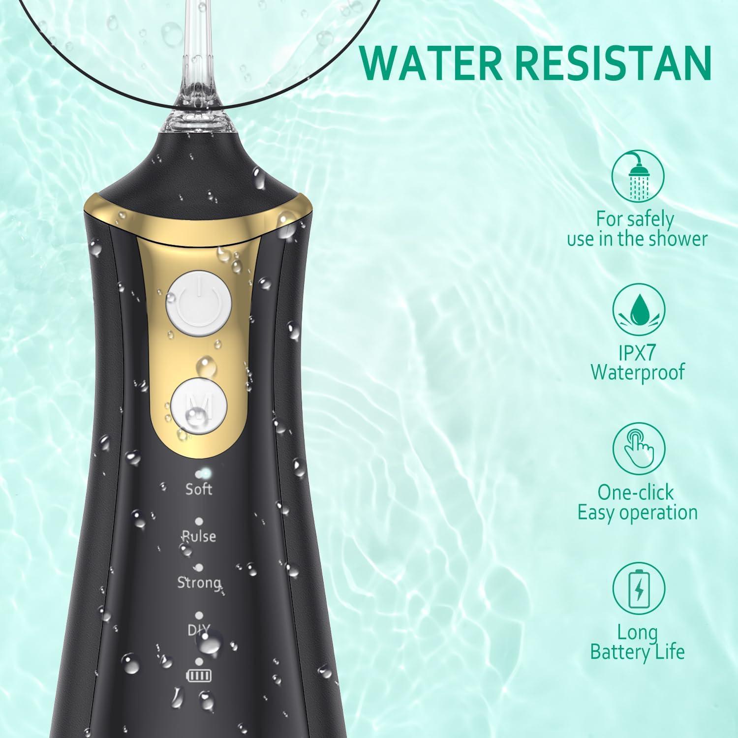 Water-Powered Electric Ear Cleaner with 4 Pressure Settings - Safe Ear ...