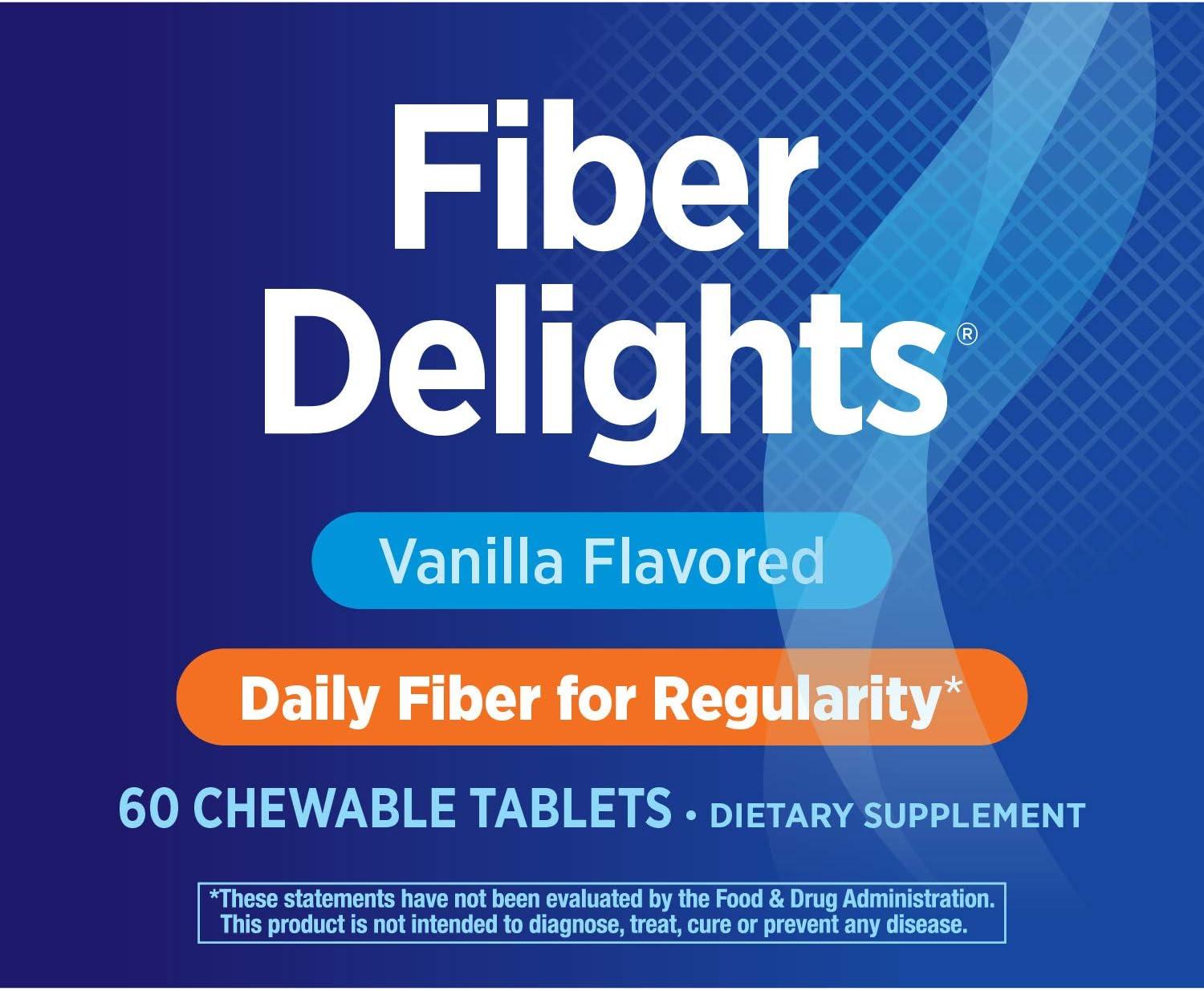 Nature's Way Fiber Delights Daily Fiber for Regularity* Vanilla ...