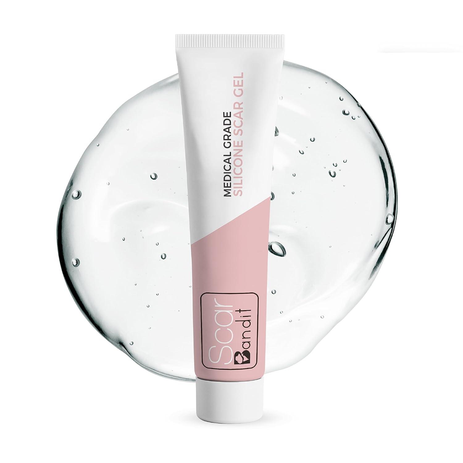 Scarbandit Scar Care Bundle: Silicone Scar Gel & Mastopexy Sheets for ...