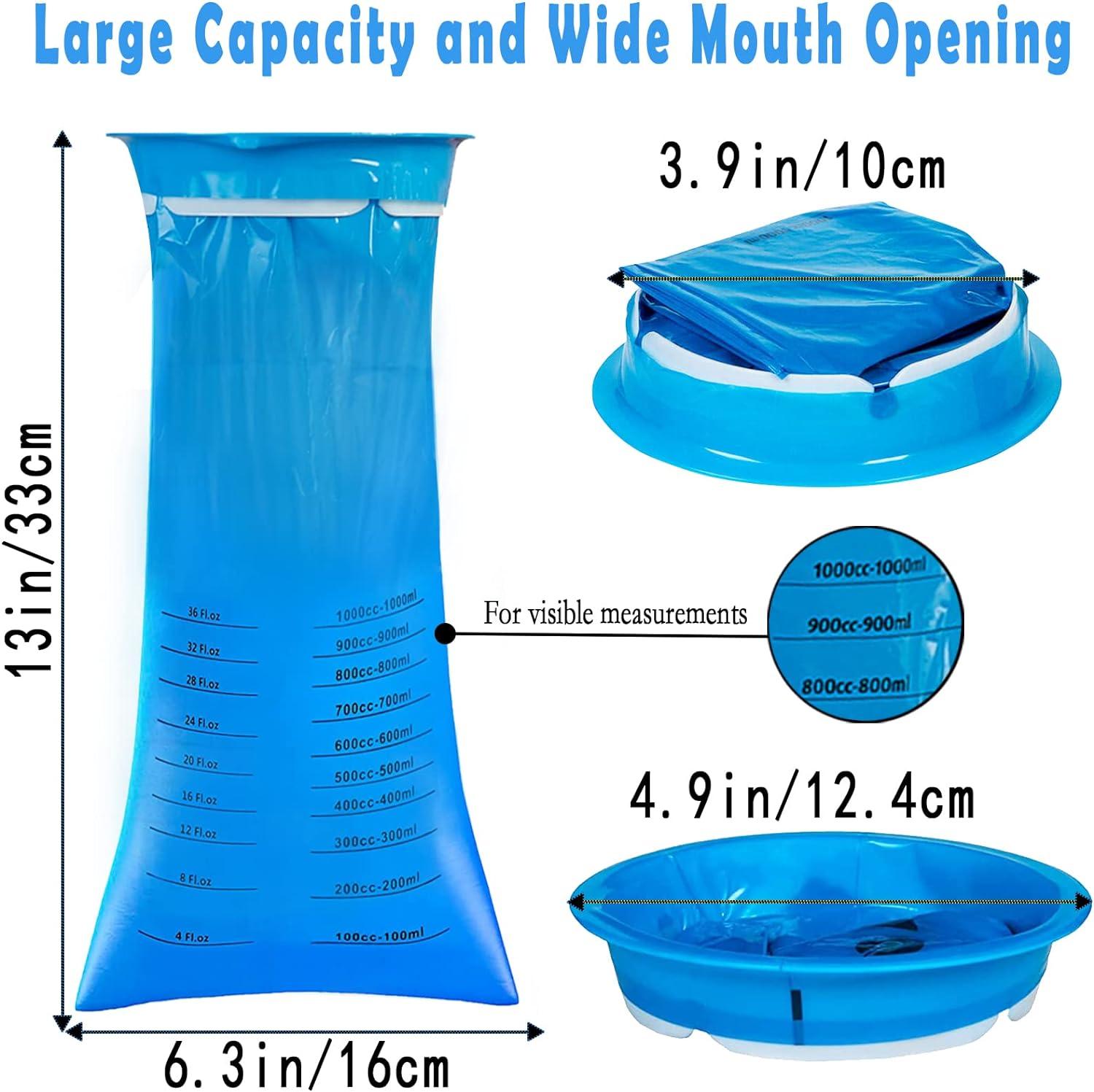 50PCS Disposable Vomiting Bags - Strong Sickness Bags by Medi-Inn | Buy ...