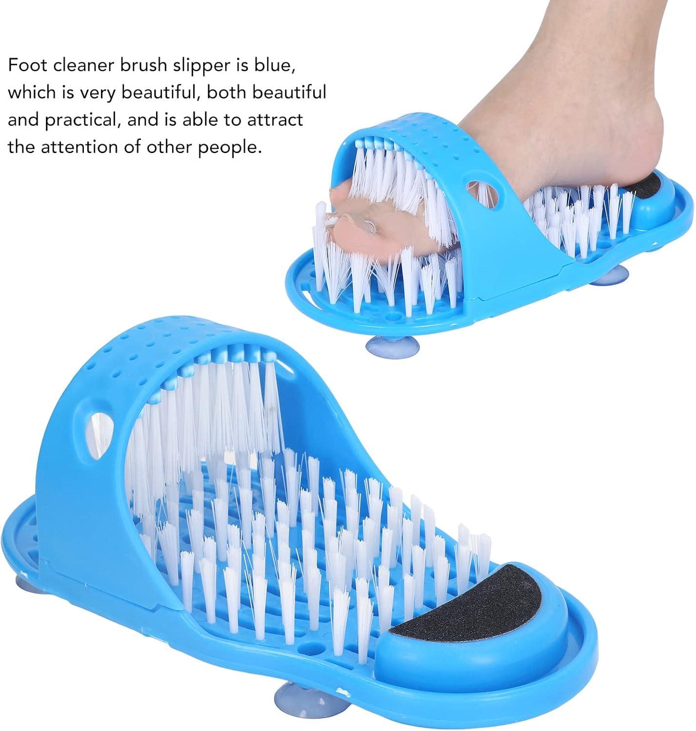 Shower Foot Scrubber - Easy Foot Cleaning & Washing Mat with Suction ...