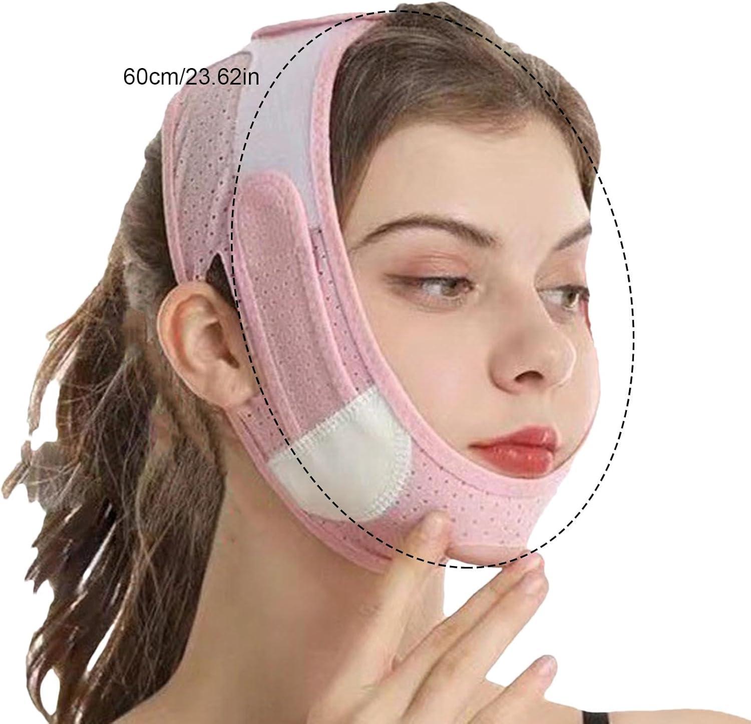 Neck Tightening Band Facial Slimming Strap Face Lift Chin Strap Facial ...
