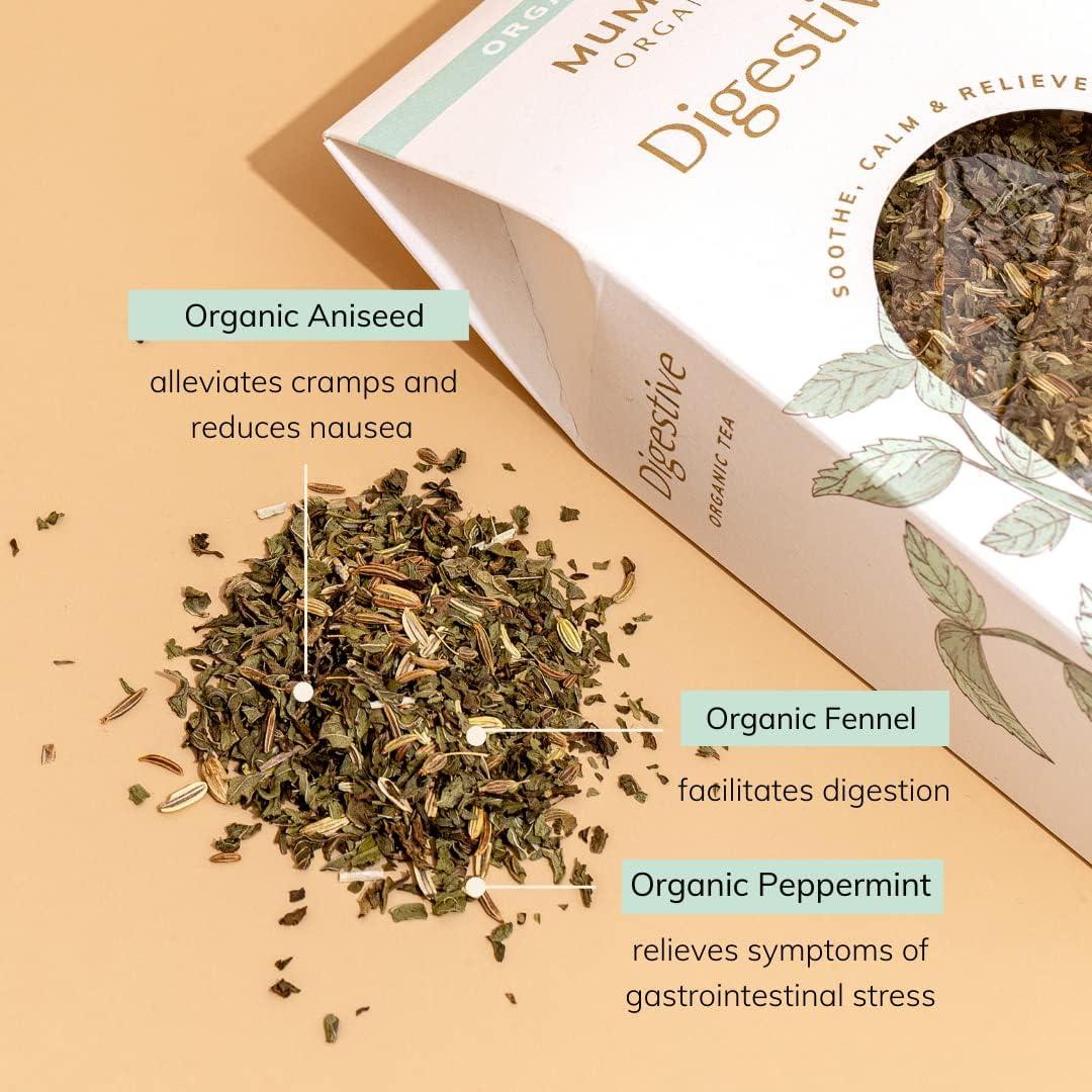 Digestive Tea - Organic | Relieves Early Pregnancy Nausea Indigestion ...