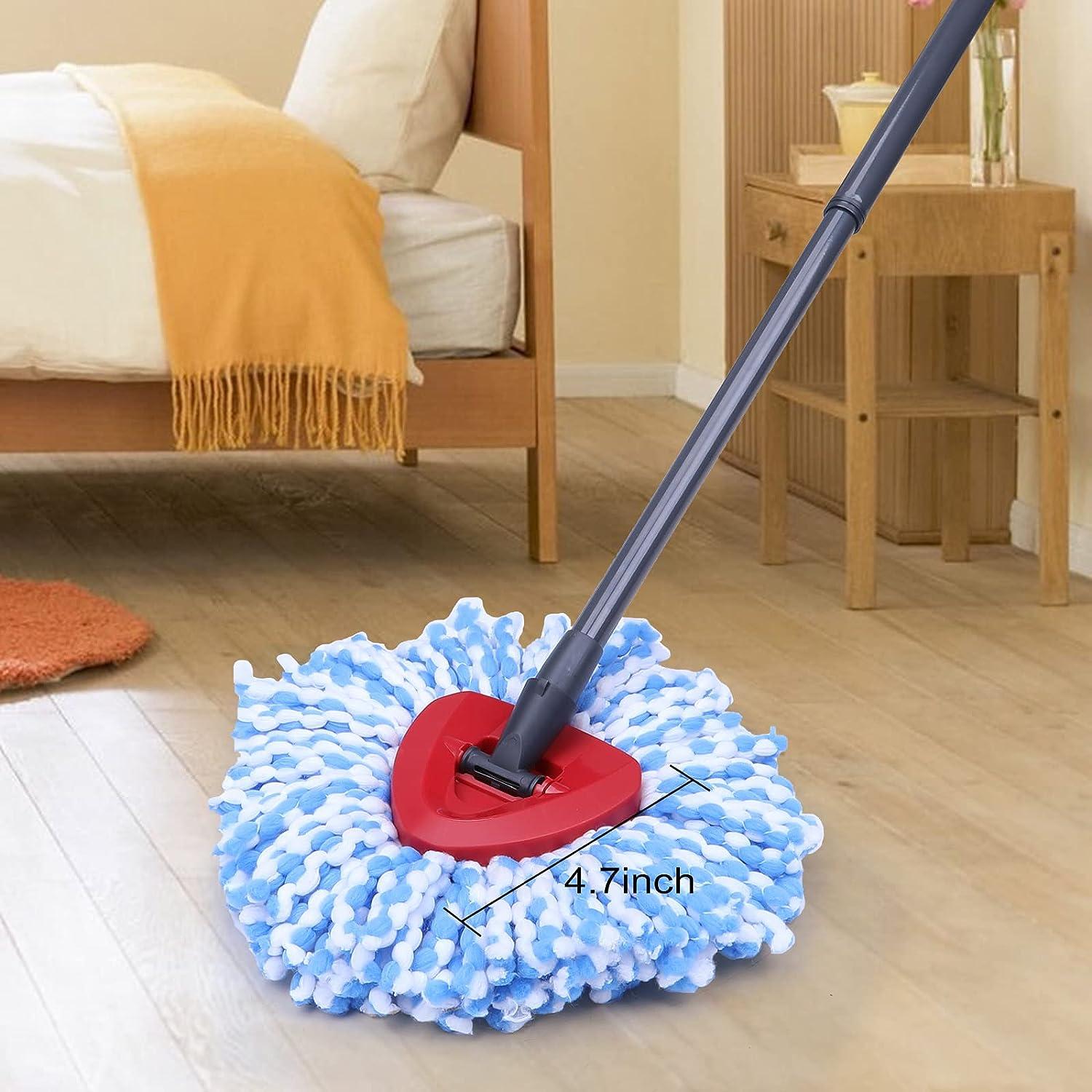 RinseClean Spin Mop Replacement Base - CRTHL Rotating Triangle Head ...