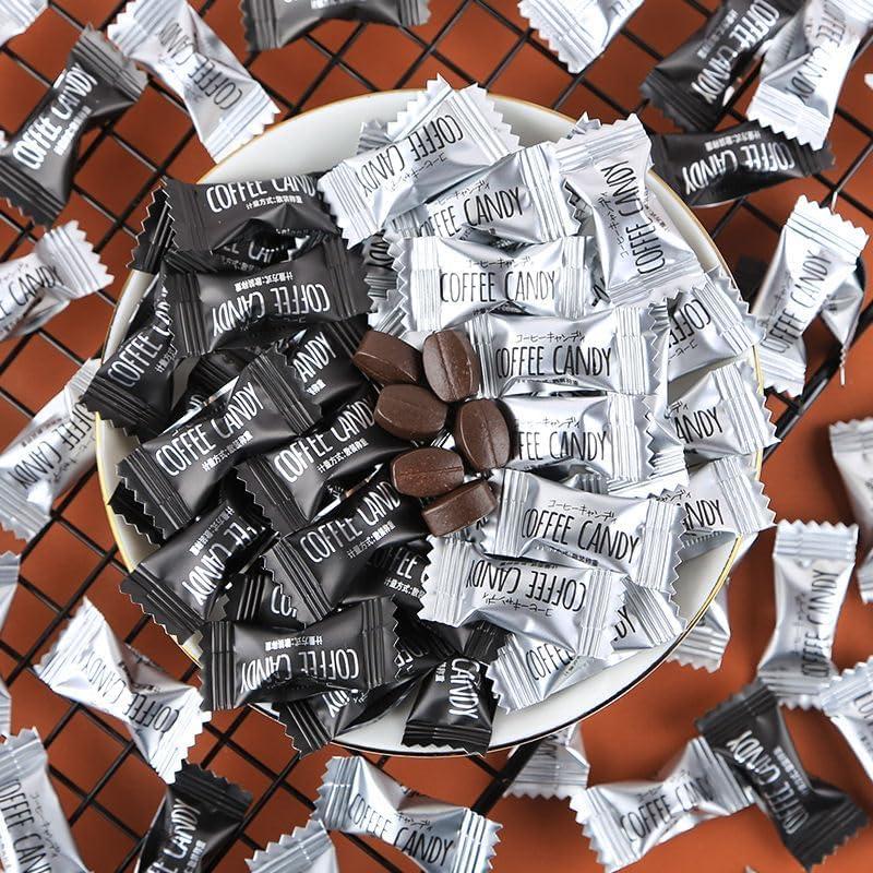 6 flavors of coffee candy Chewing coffee candy Nut Snacks Coffee ...