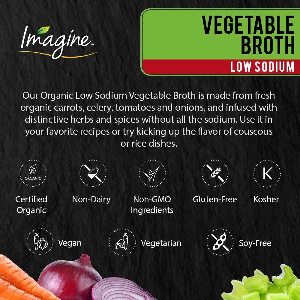 Imagine Organic Low Sodium Vegetable Broth 32 Oz | Buy Now with Express ...