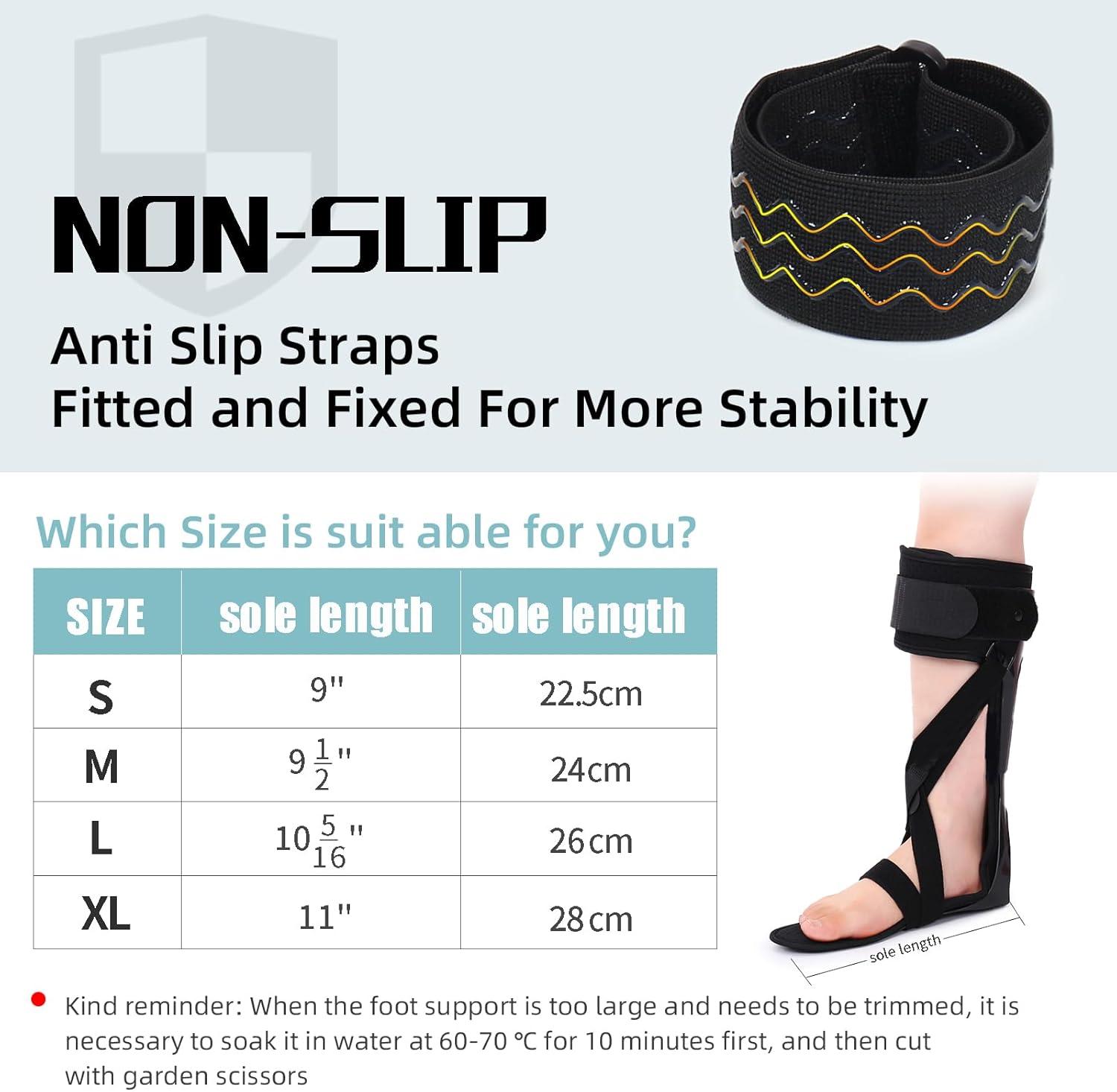 Medical AFO Foot Drop Brace for Men & Women | Ankle Foot Orthosis ...