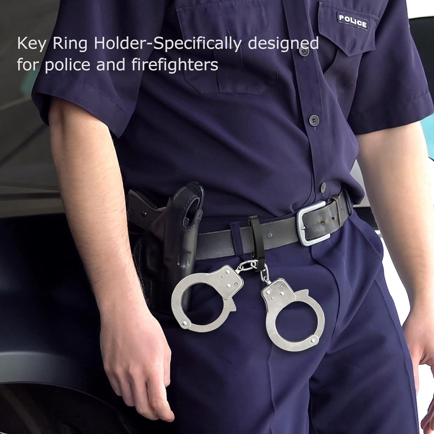 Duty Belt Key Holder Quick Release Clip | Stainless Steel Tactical ...