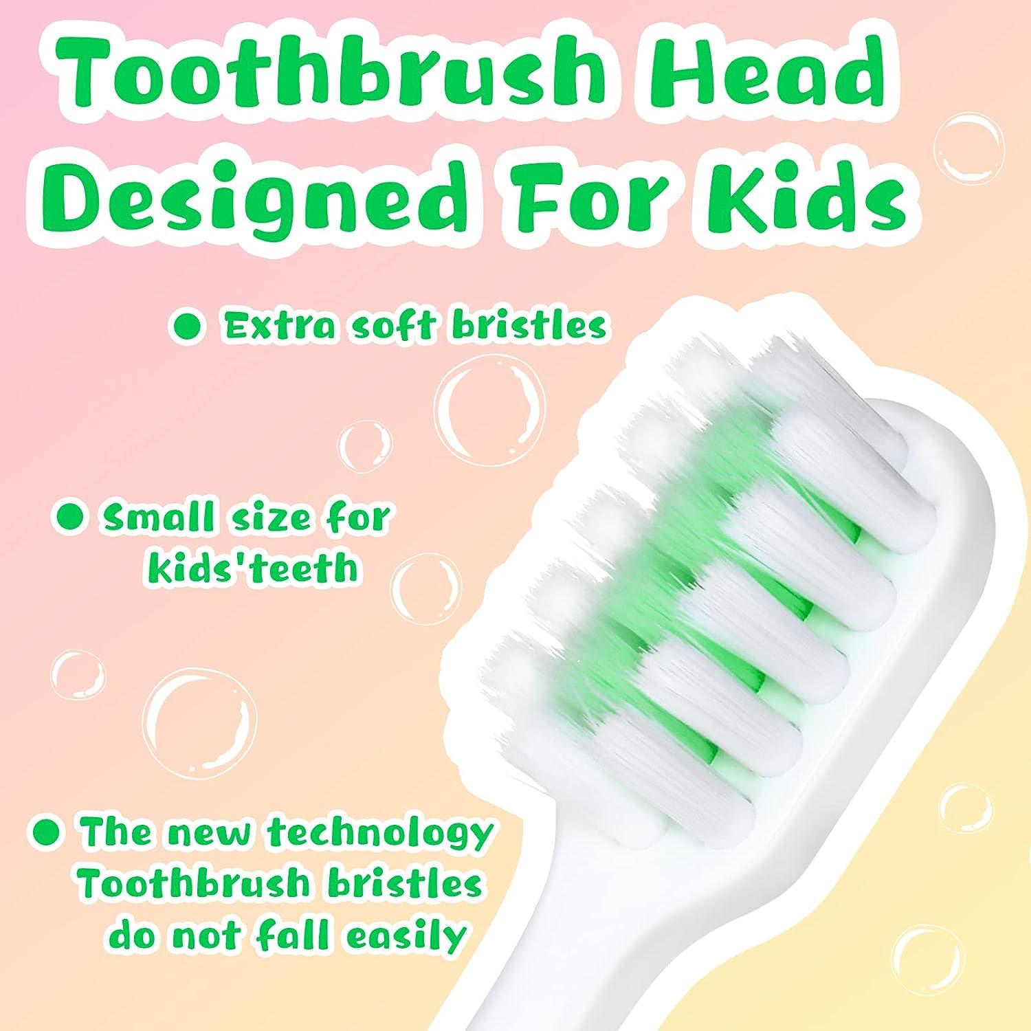 Dingion 24-Piece Kids Toothbrush Set | Soft Bristles | Age 3+ | Boys ...