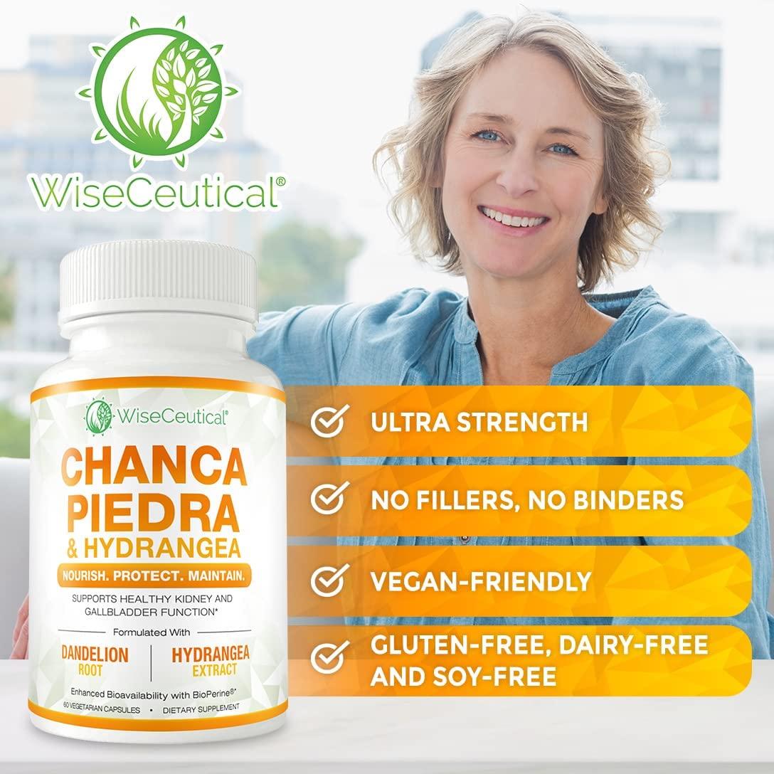 Max Strength Chanca Piedra, Hydrangea & Dandelion Root Kidney ...