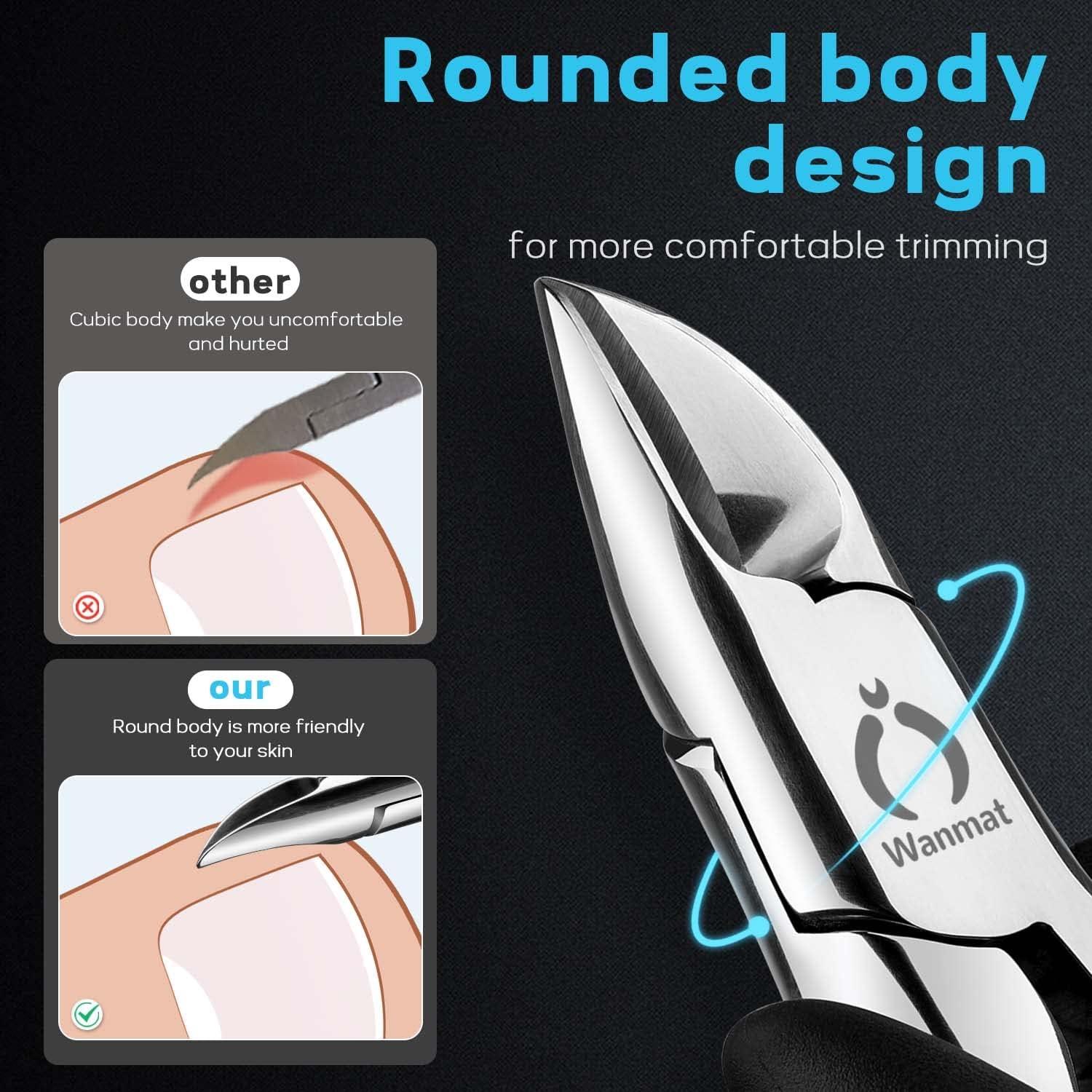 Professional Toe Nail Clipper for Seniors - Surgical Stainless Steel ...