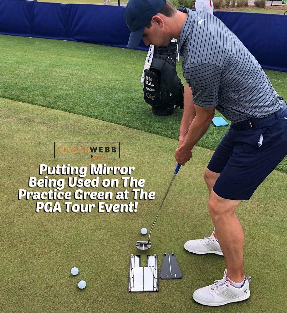 Golf Putting Mirror 12x6 - Improve Stroke with Alignment Mirror for ...