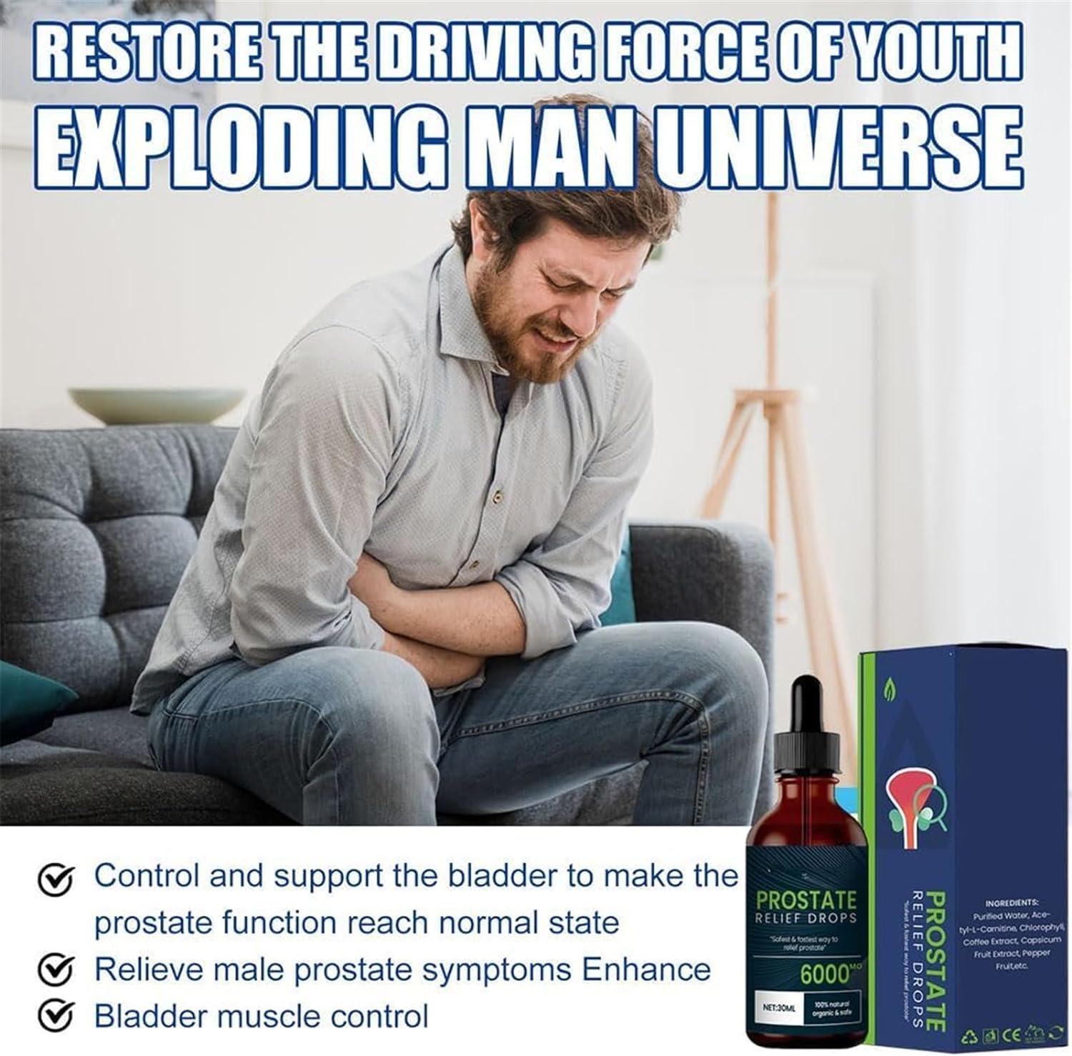 2024 New Prostate Treatment Drops - Prostate Pain Relief Drops Prostate ...