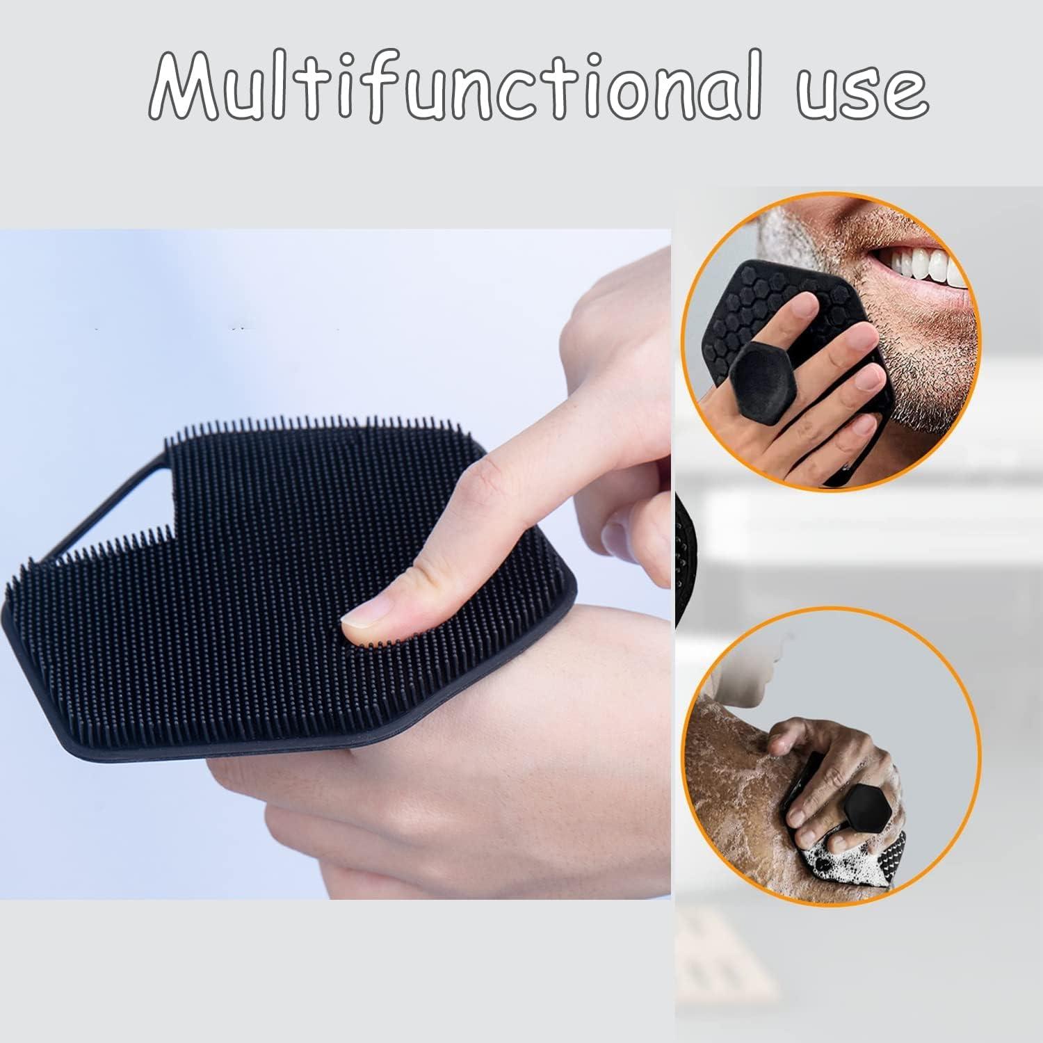 Silicone Exfoliating Body Scrubber for Deep Cleaning and Exfoliation ...