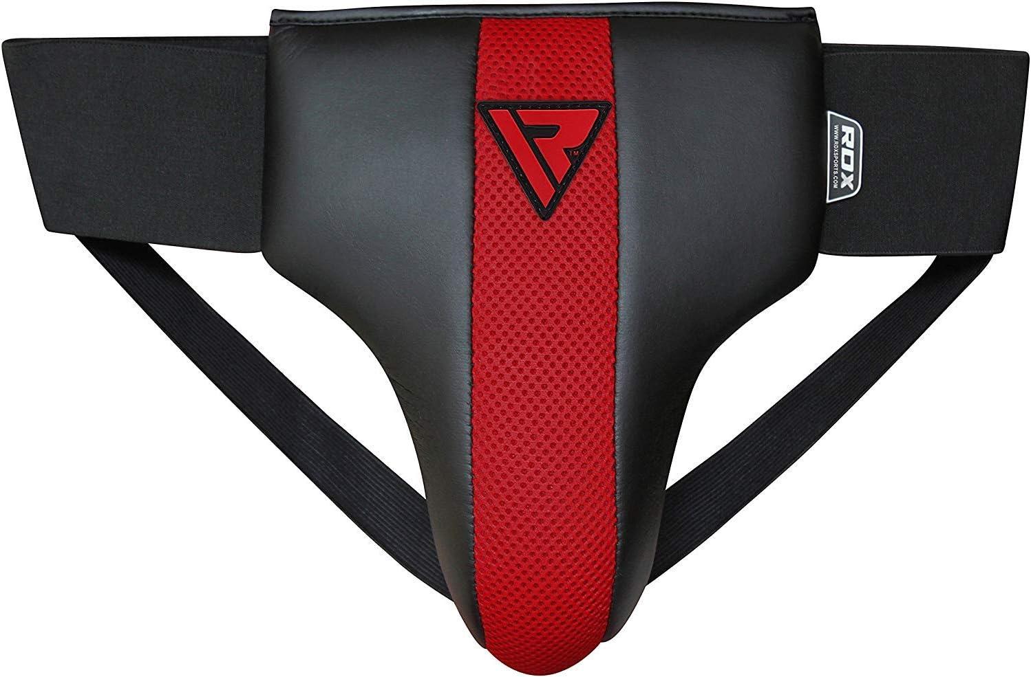 RDX Groin Protector | SATRA Approved Maya Hide Leather Abdo Guard for ...