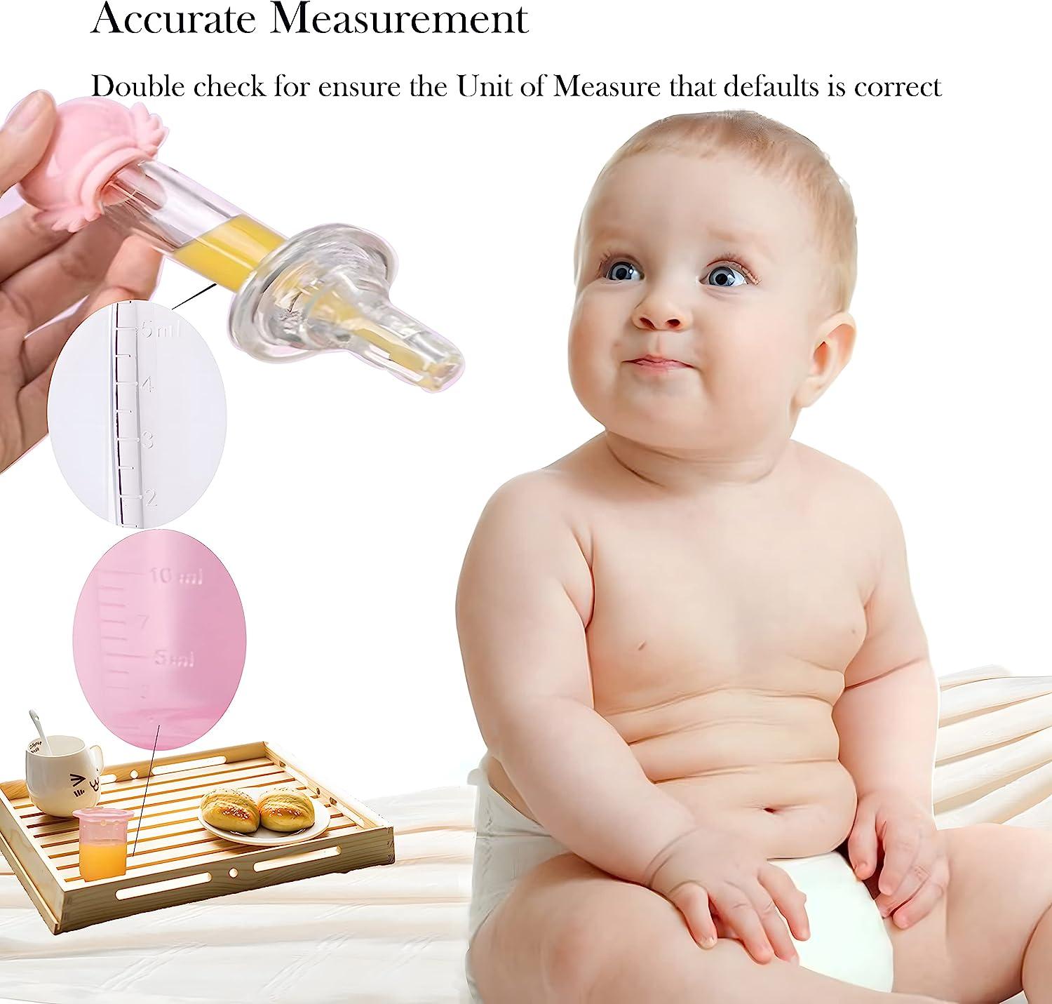 Silicone Baby Nasal Aspirator & Medicine Syringe Pacifier Set - 10ml ...