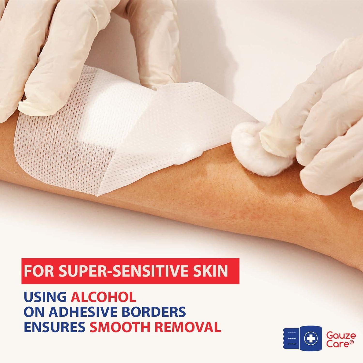 GauzeCare Island Dressing 4x4 inch 28 Pcs | Sterile & Non-Stick | Water ...