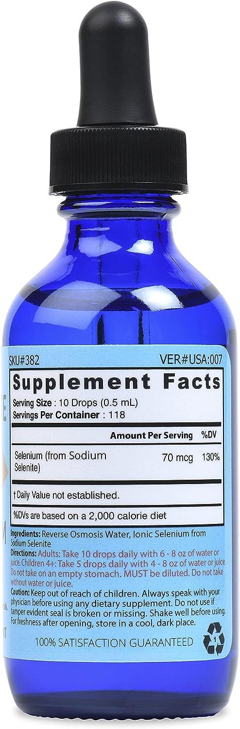 Good State Liquid Ionic Selenium Ultra Concentrate - 70 mcg per 10 ...