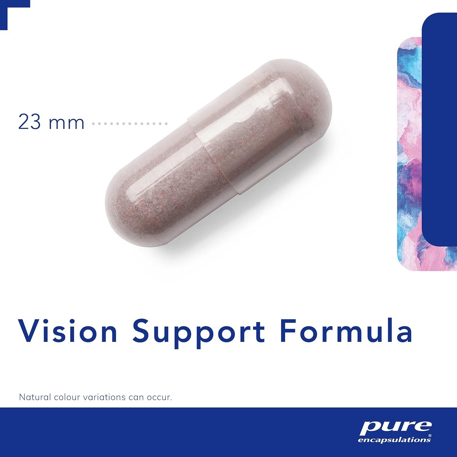 Pure Encapsulations Lutein and Zeaxanthin Vision Support Formula with ...
