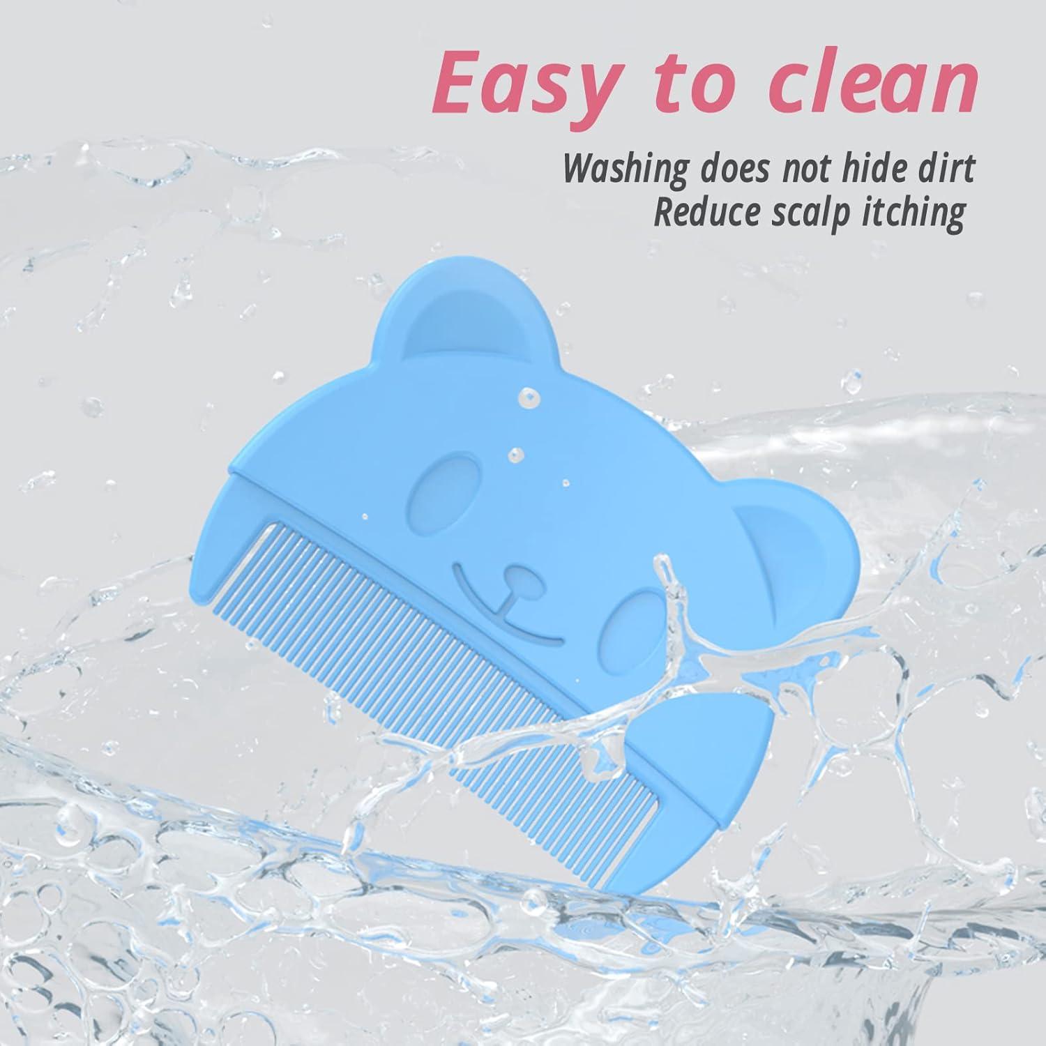 Buy Gentle Silicone Brush & Comb for Milk Scab - Baby Hair Care Tools ...