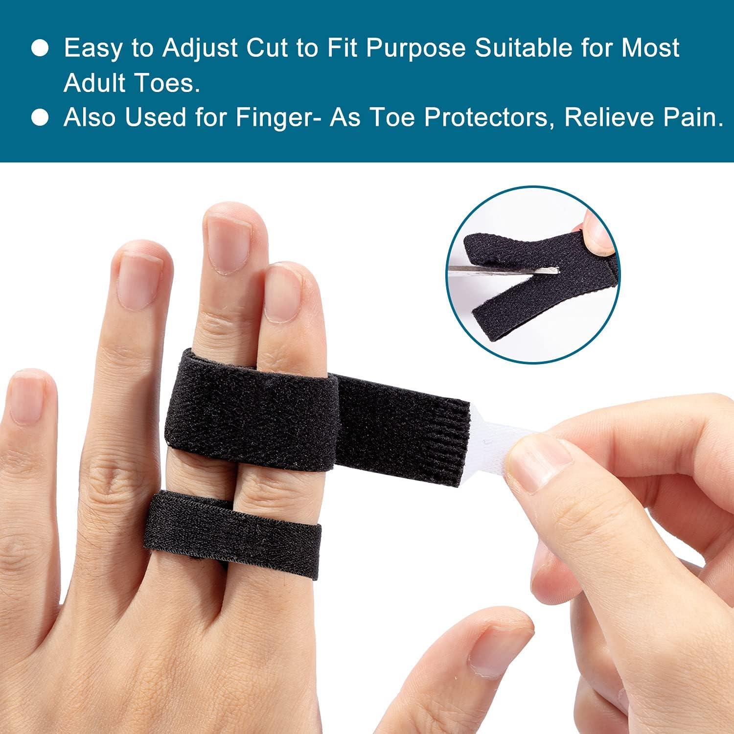 Sumiwish Toe Straighten Bandages | 10-Pack Toe Wraps & Splints for ...