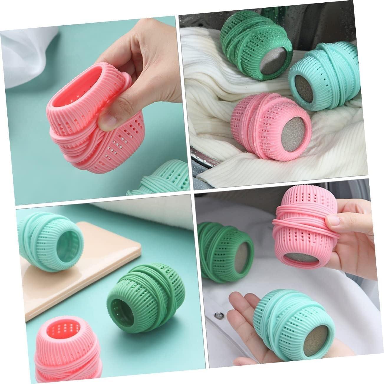 Reusable Laundry Ball Set Includes Clothes Washing Machine Soap Ball ...