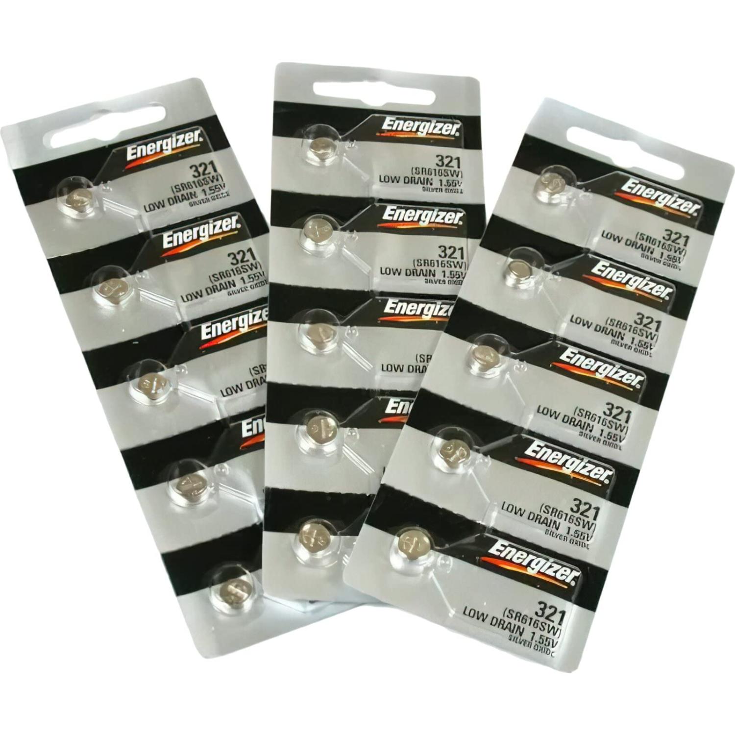 Buy Energizer SR616SW Watch Batteries - 15 Pack | International ...