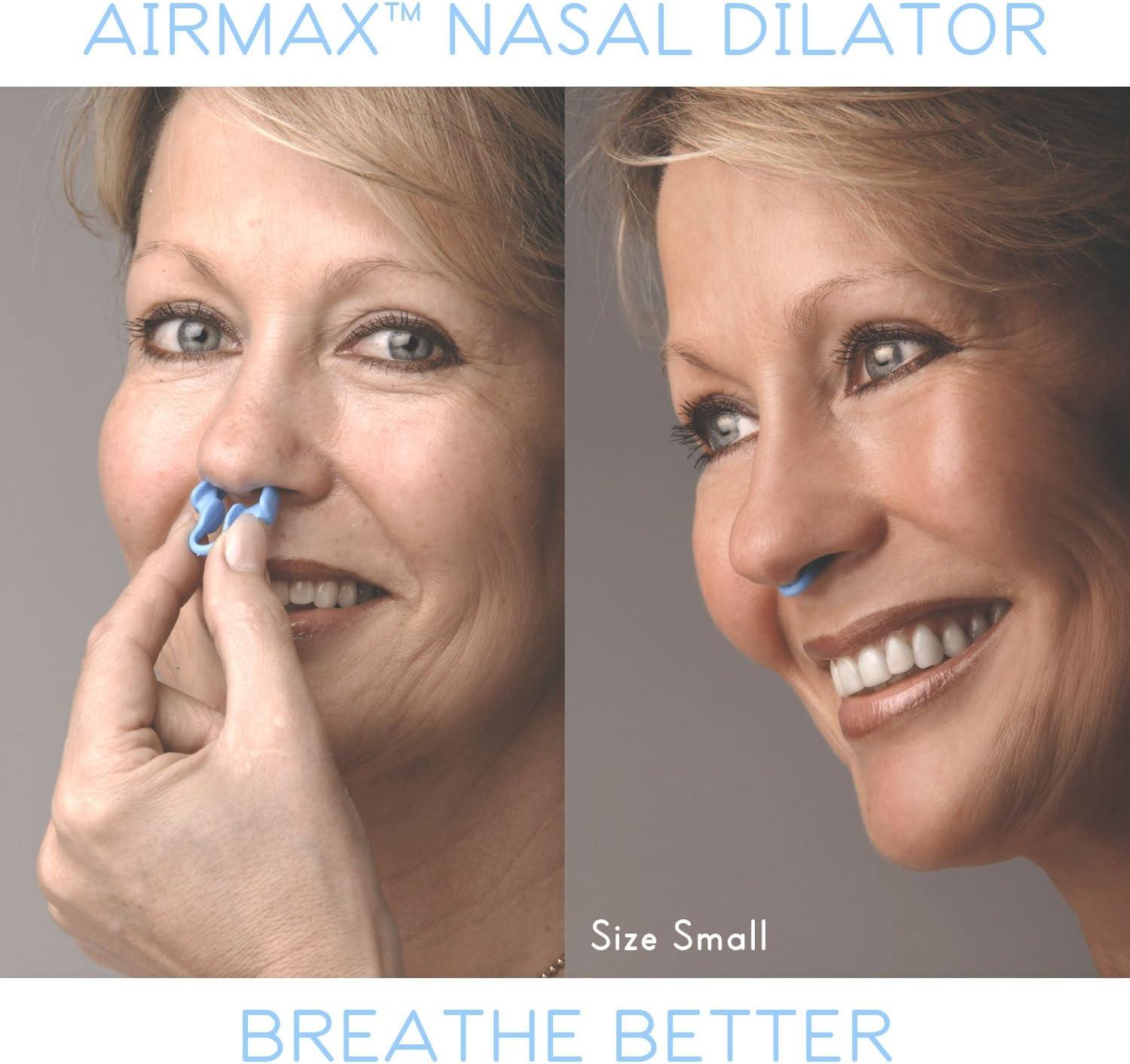 AIRMAX Nasal Dilator - Natural Comfortable Breathing Aid for Maximum ...