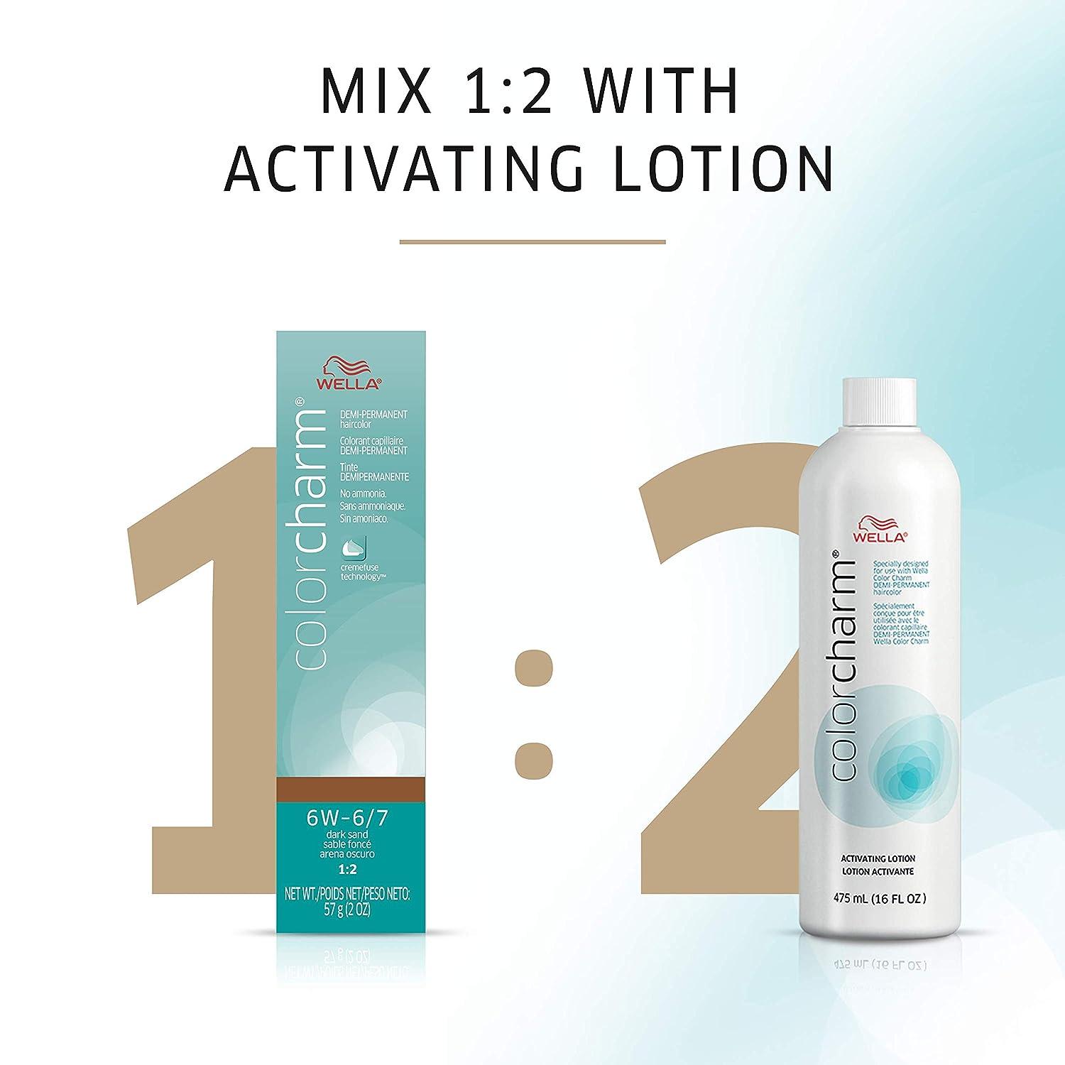 Wella ColorCharm Permanent Gel Haircolor 8A Light Ash Blonde - Gray ...