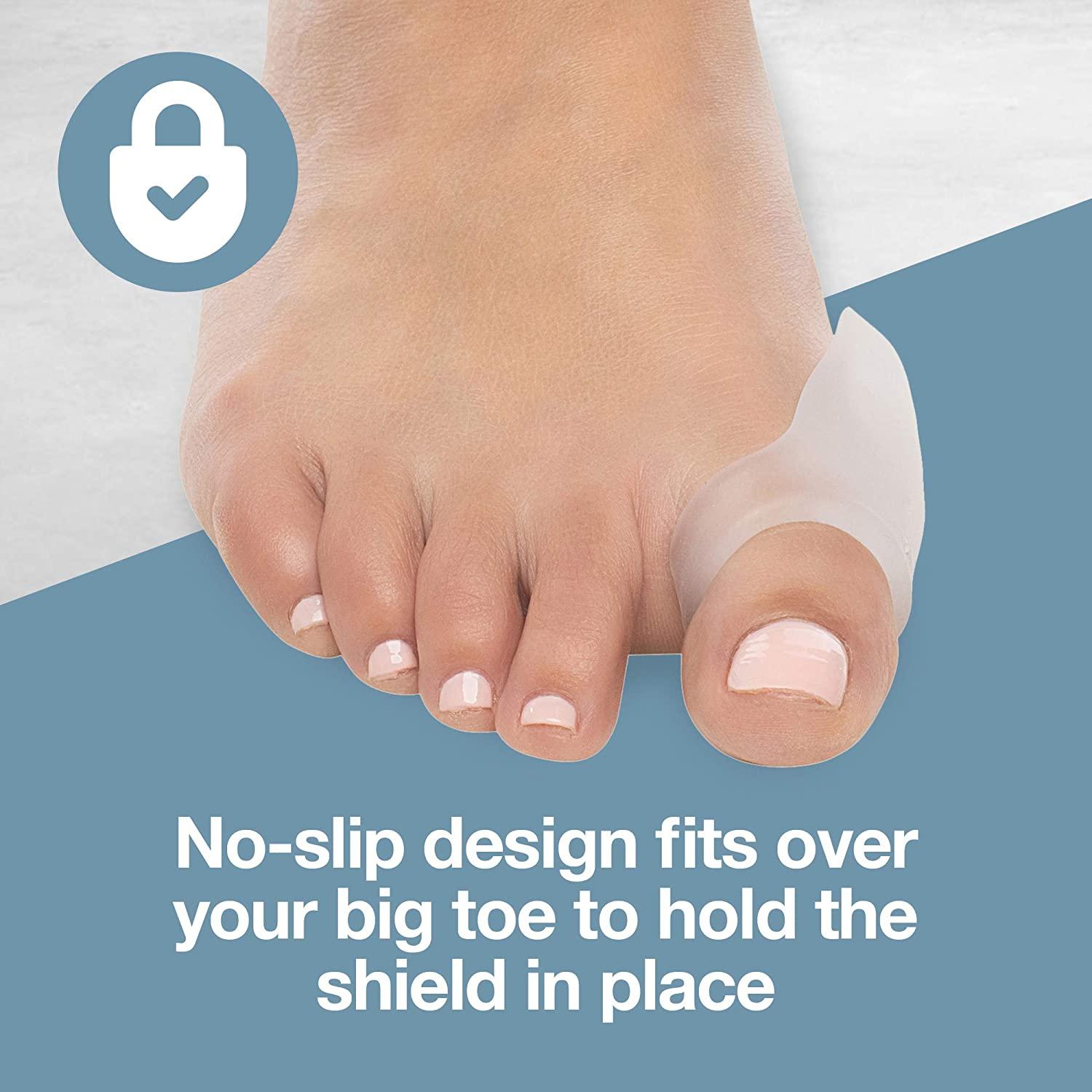 ZenToes Bunion Guards Gel Shields - 4 Pack for Ultimate Bunion ...