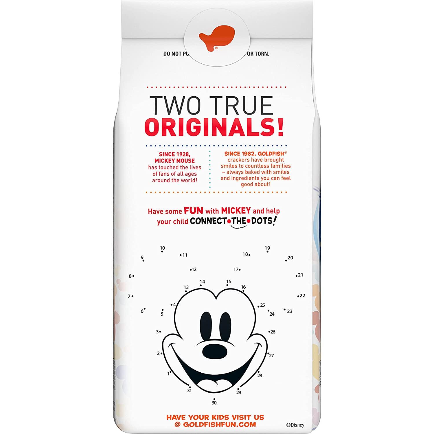 Pepperidge Farm Goldfish Cheddar Crackers Disney Mickey Mouse Special ...