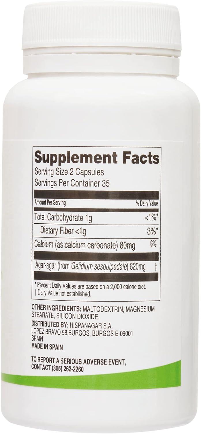 Agarite Plus: 100% Natural Organic Vegan Agar-Agar and Calcium ...