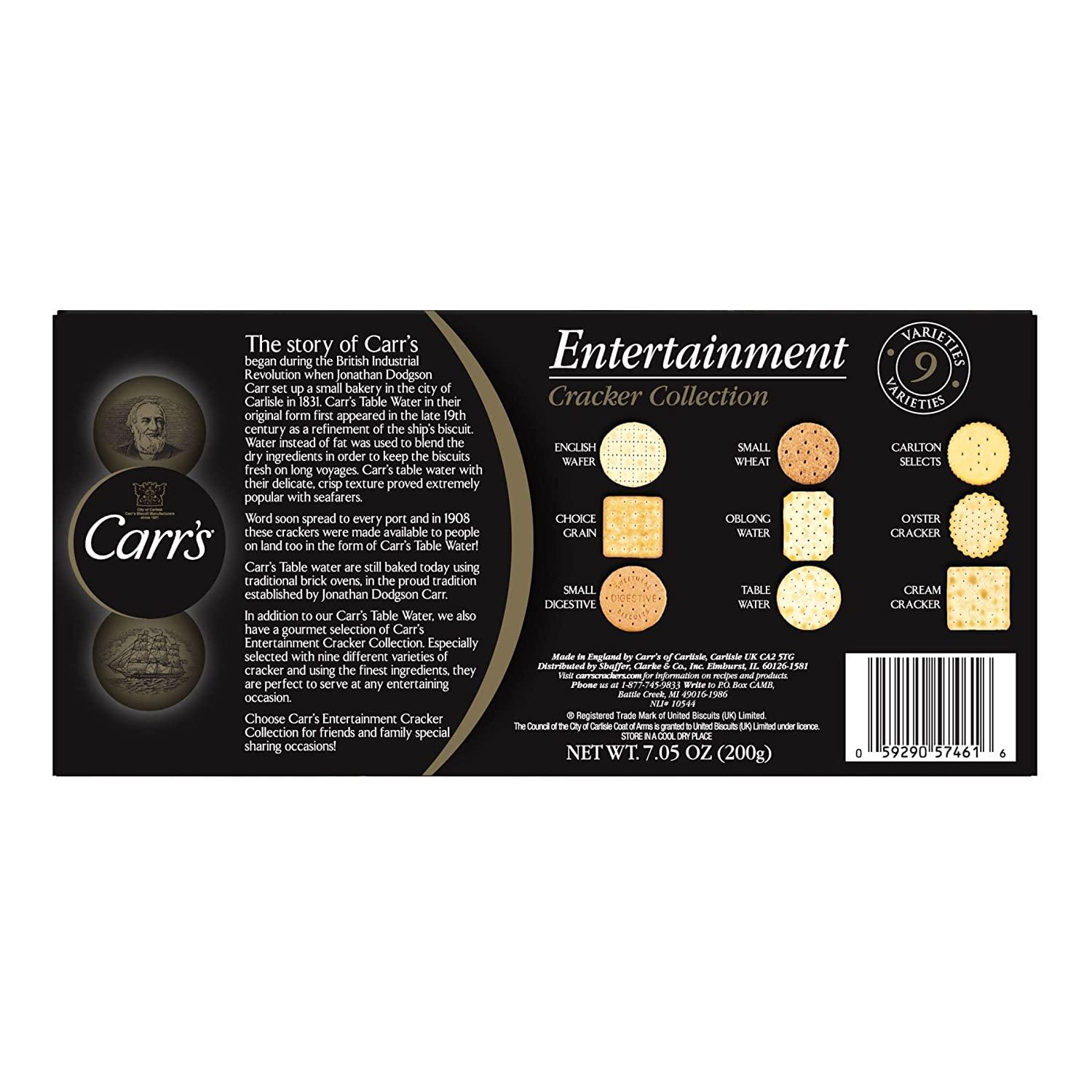 Carr's Entertainment Crackers Variety Pack - 7.05oz Box (1 Box) | Buy ...