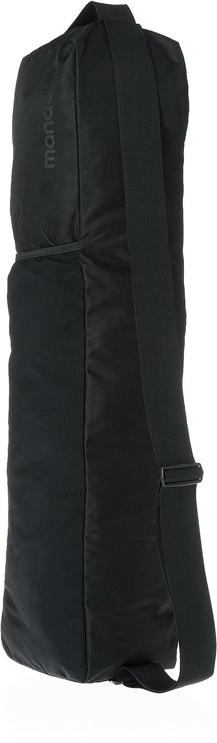 Manduka Go Light Yoga Mat Carrier Bag - Adjustable Strap, Pocket, Black ...