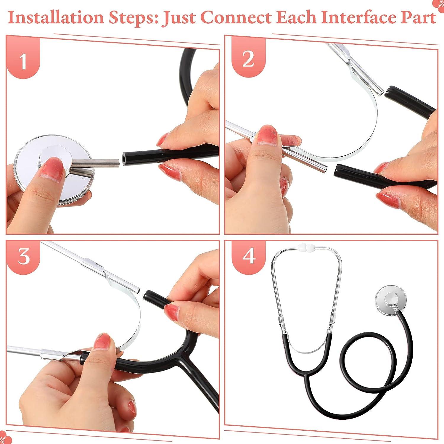 Kids Stethoscope Toy Set | 20 Pcs Real Working Stethoscope for Children ...