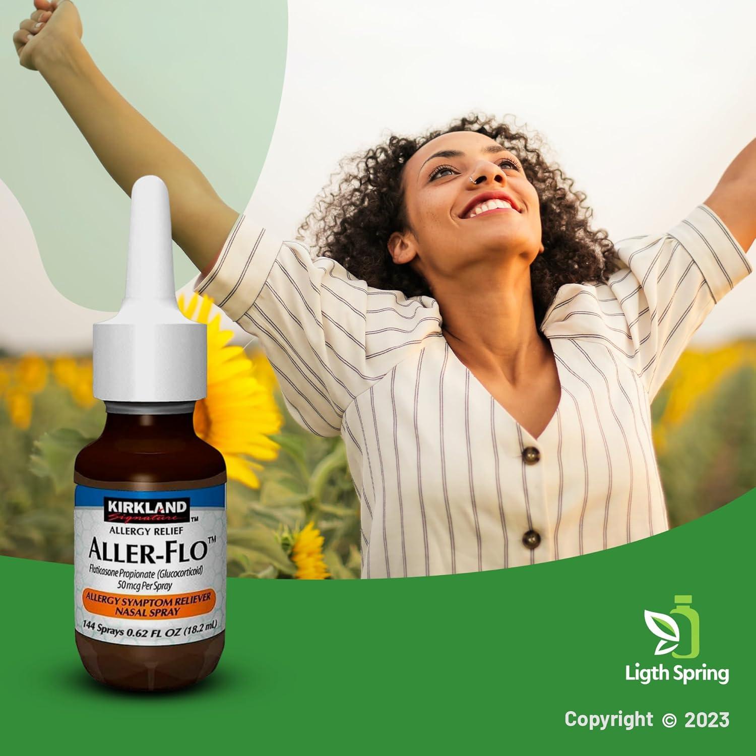 Aller-Flo Fluticasone Propionate Nasal Allergy Spray - 50 mcg (3 ...