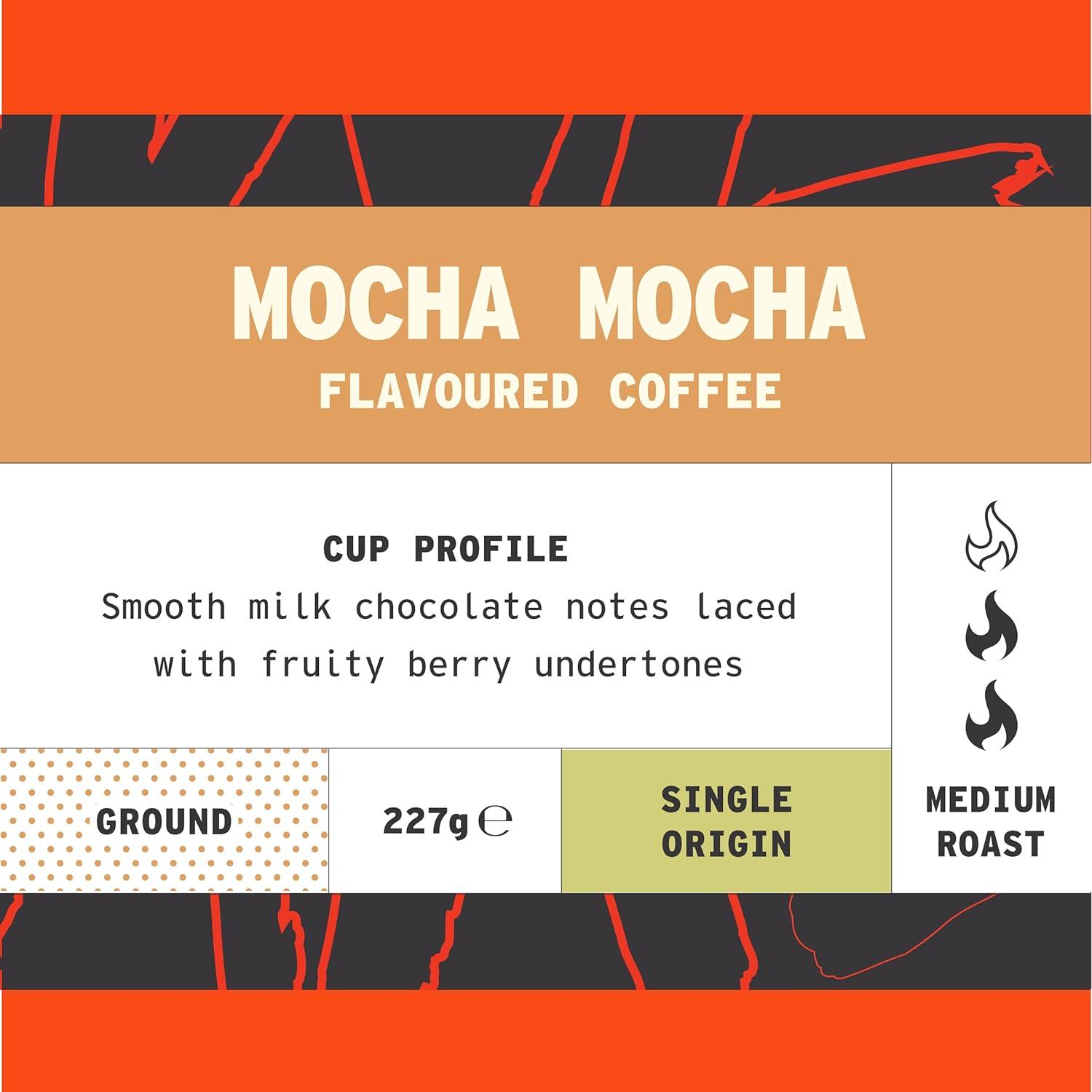 Ethiopian Mocha Flavoured Ground Coffee 1kg Bag - Chocolate & Fruits ...
