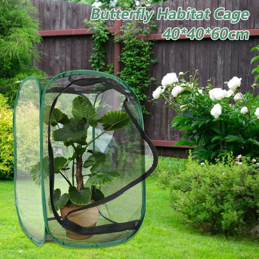 Butterfly Habitat Net Collapsible Insect Bug Habitat Cage Catcher Net ...