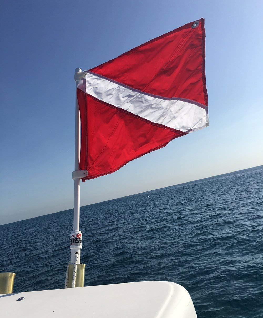 Scuba Diving Flag Boat