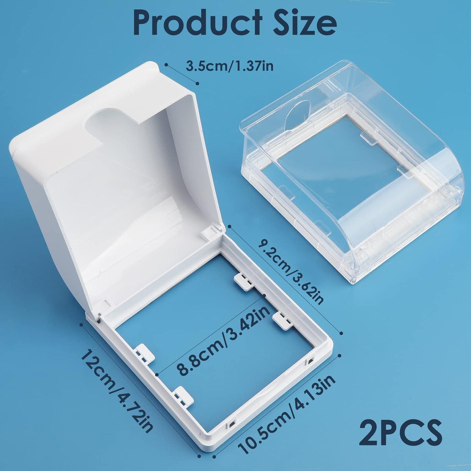 UK Socket Cover Box 2PCS Childproof Electrical Outlet & Plug Protector ...