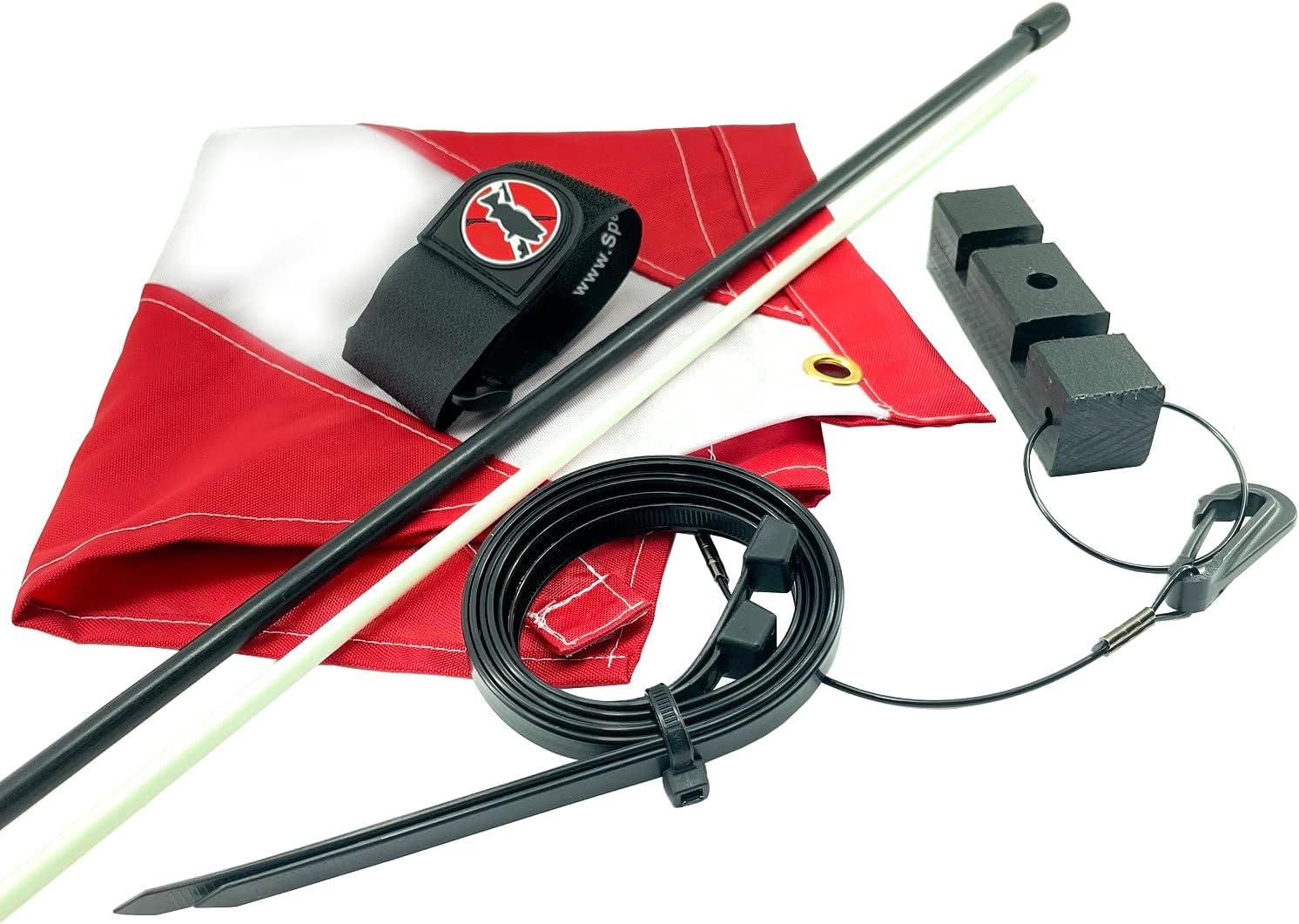 Dive Flag Mounting Kit for Spearfishing, Snorkeling, Scuba Diving ...