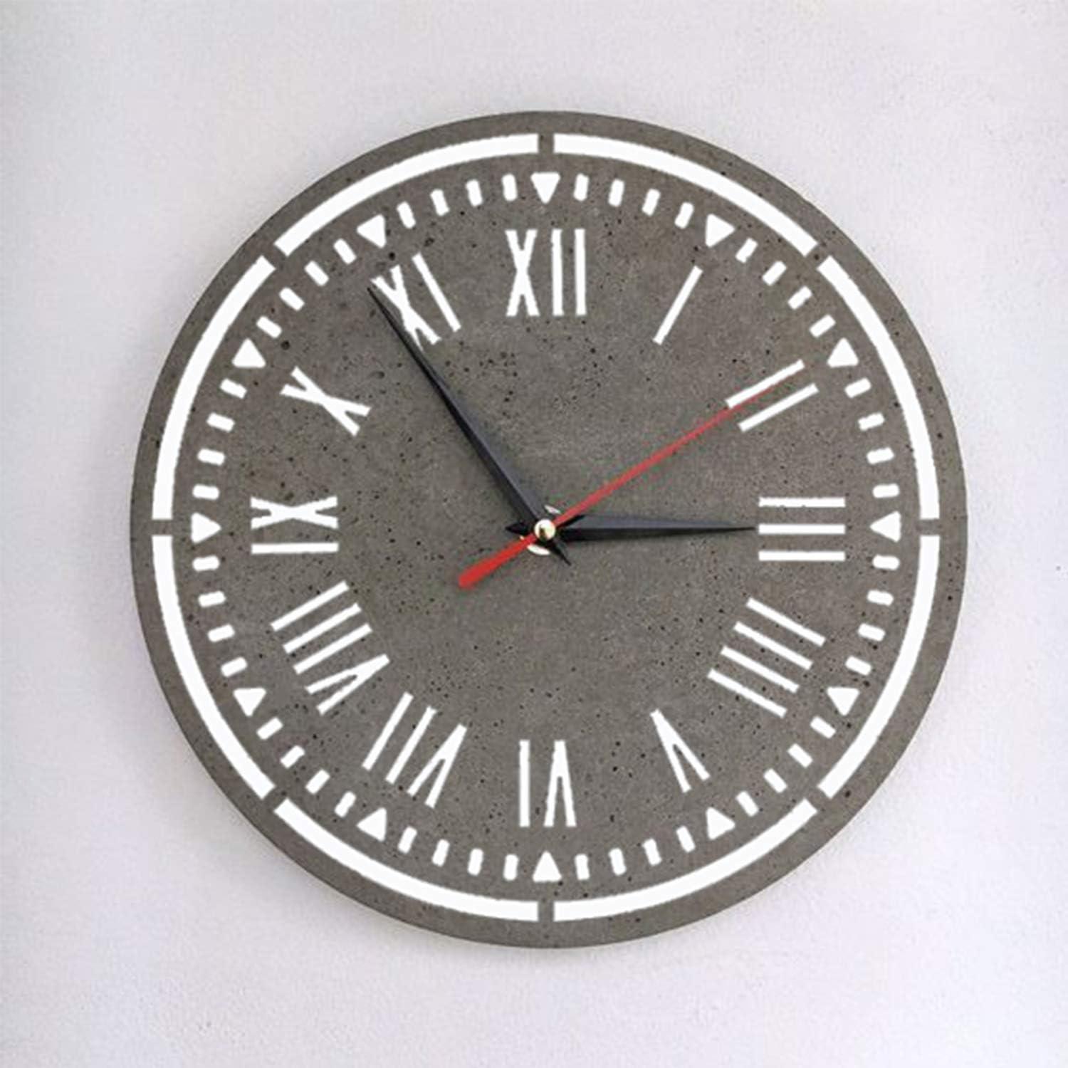 CrafTreat Clock Stencil - 6x6 Inches - Reusable DIY Art Stencil for ...