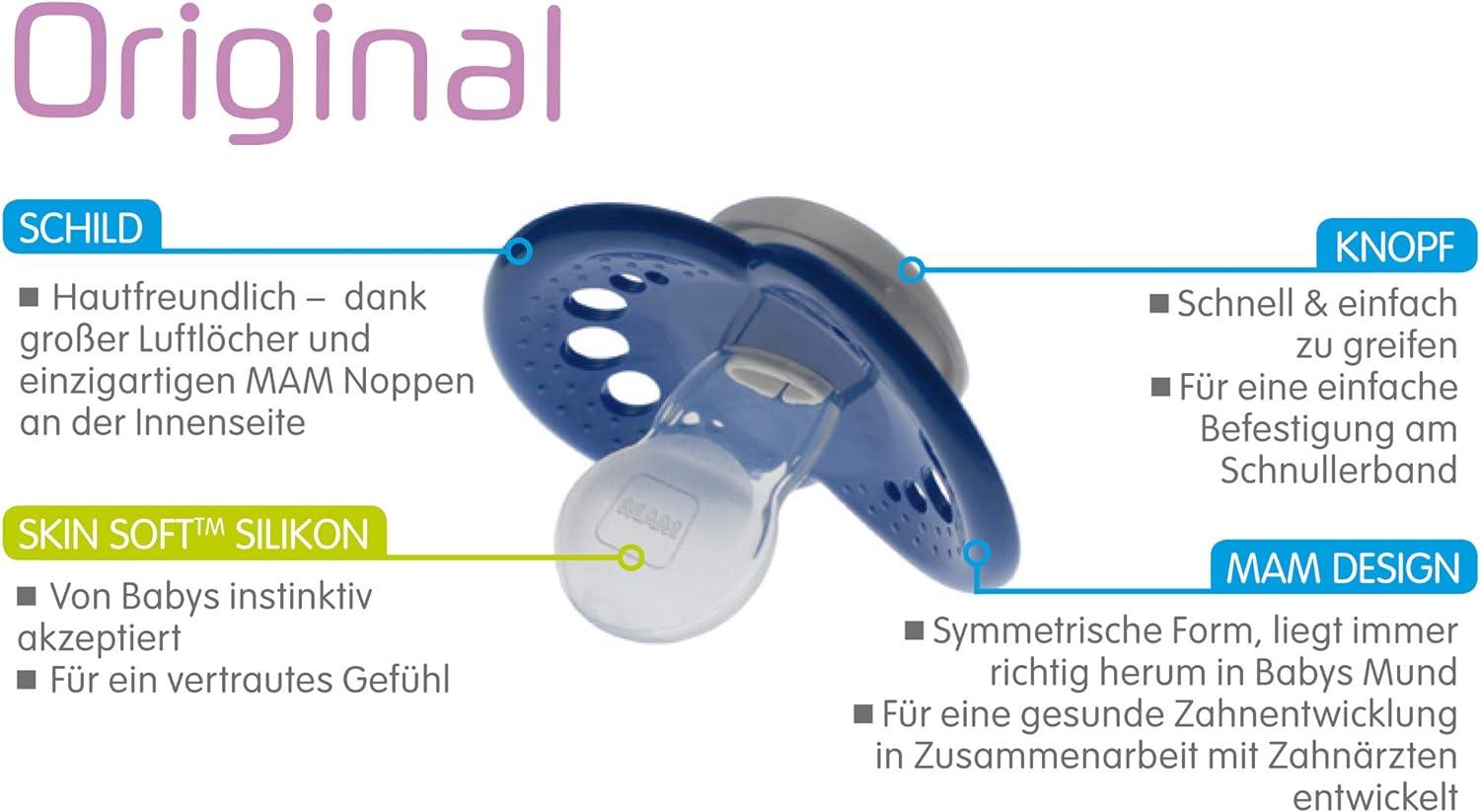 MAM Football Schnuller Set - FC Bayern Munich Pacifiers Tooth-Friendly ...