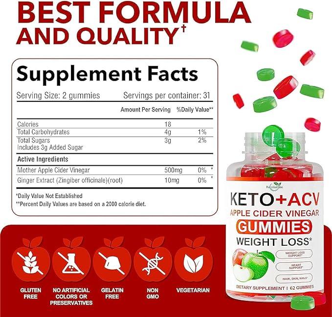 Keto ACV Gummies Advanced Weight Loss - ACV Keto Gummies for Weight ...